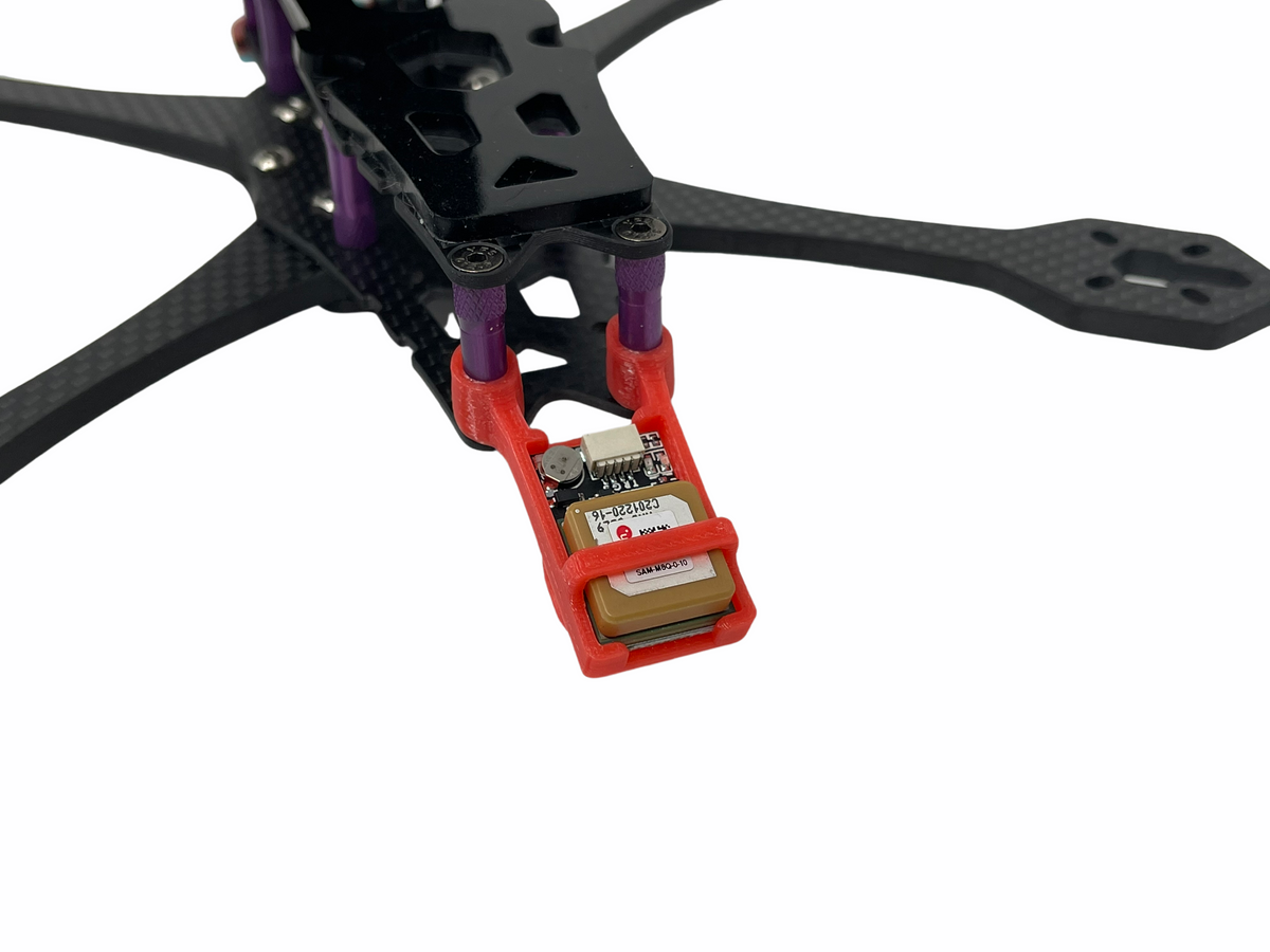 SAM-M8Q GPS Module Standoff Mount (4mm Standoffs, GPS not included ...