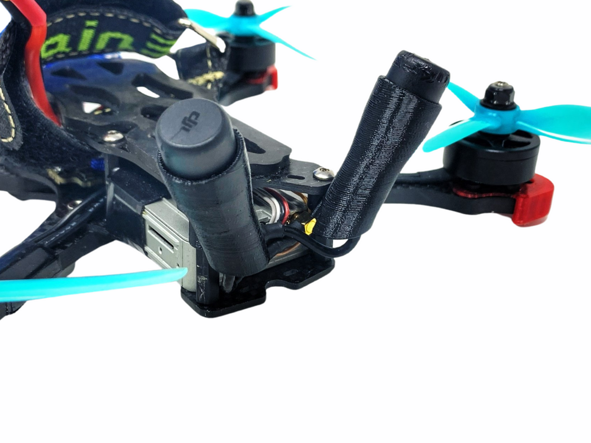 DJI HD FPV Stock Antenna Mount (2 Piece Vertical Mount) – Brain3D